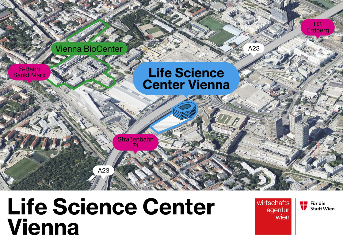 Aithyra: Construction Plans for The Life Science Center Vienna